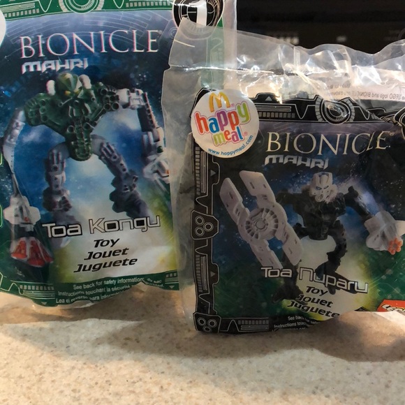 Lego | Toys | Bionicle Lego Happy Meal Toys Toa Kongu Toa Nuparu Nip ...